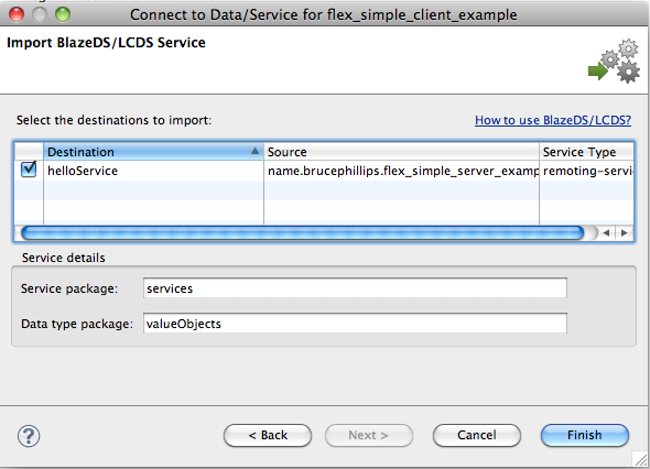 Bruce Phillips Blog on Java, ColdFusion, Flex and Spry: Using BlazeDS Version 4 To Integrate A ...
